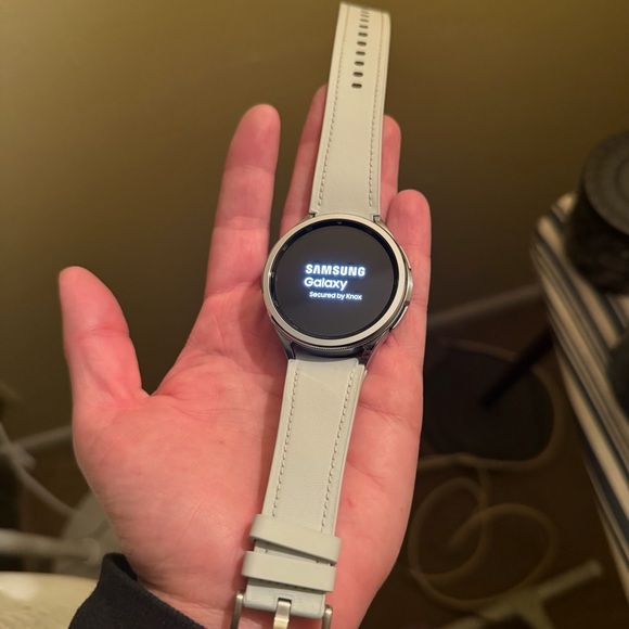 Samsung | Wearables | Samsung Galaxy Watch 6 Classic With Silver And ...